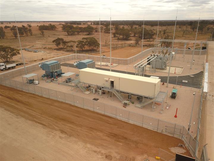 220kV Buronga Switching Station Synchronous Condensers Installation ...